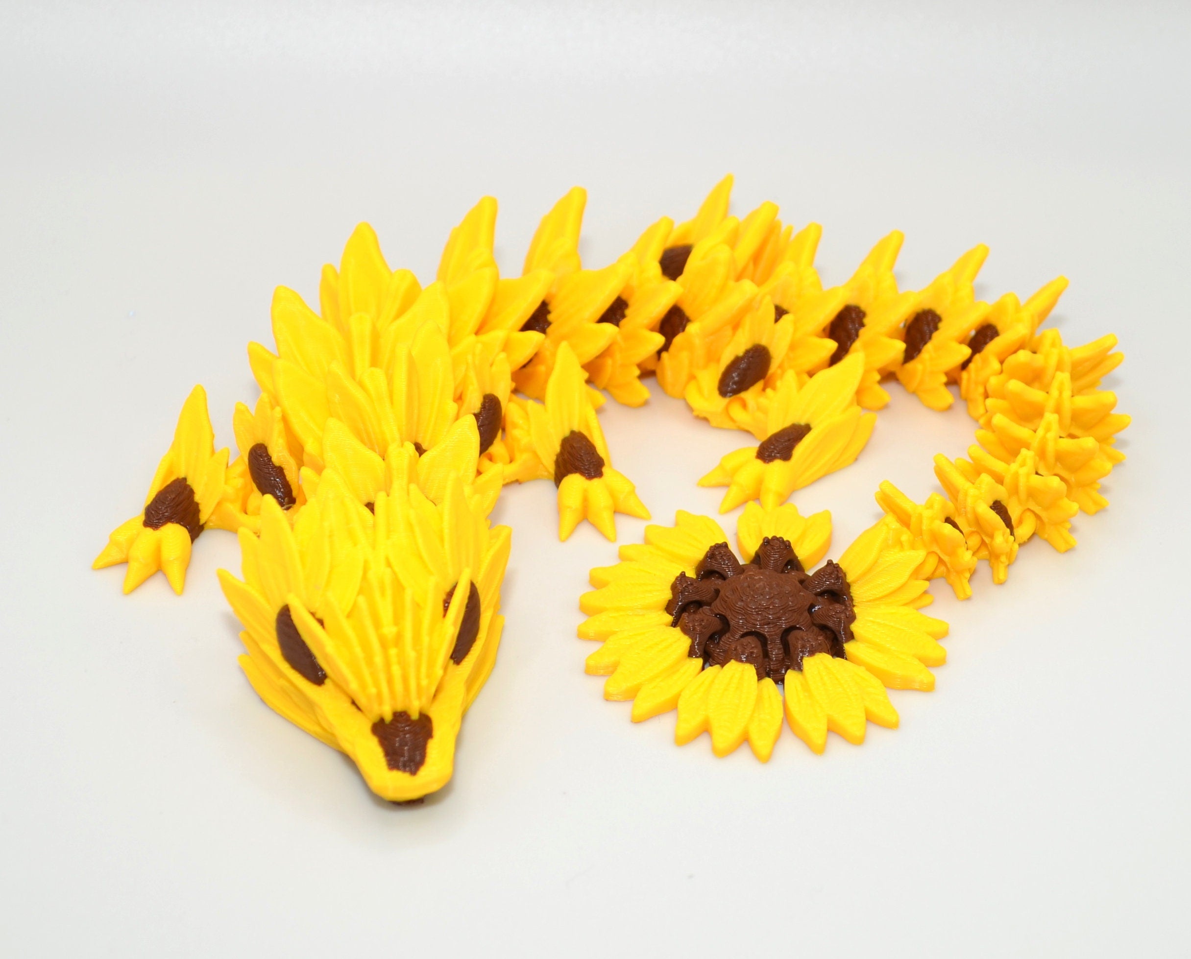 Sunflower Dragon – CAL BrickLab 3D